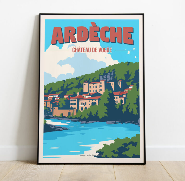 Le Château de Vogüé – Ardèche Retro